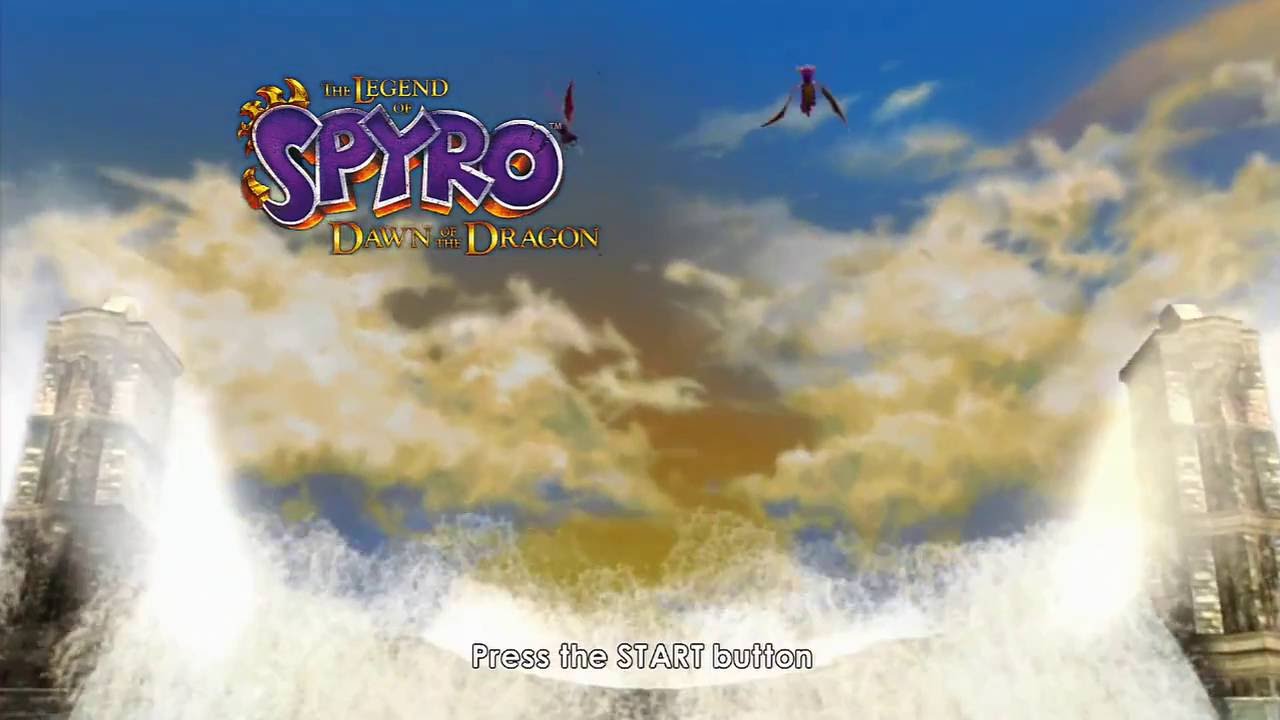 The Legend of Spyro: Dawn of the Dragon Cutscene 01 - Title Intro ...