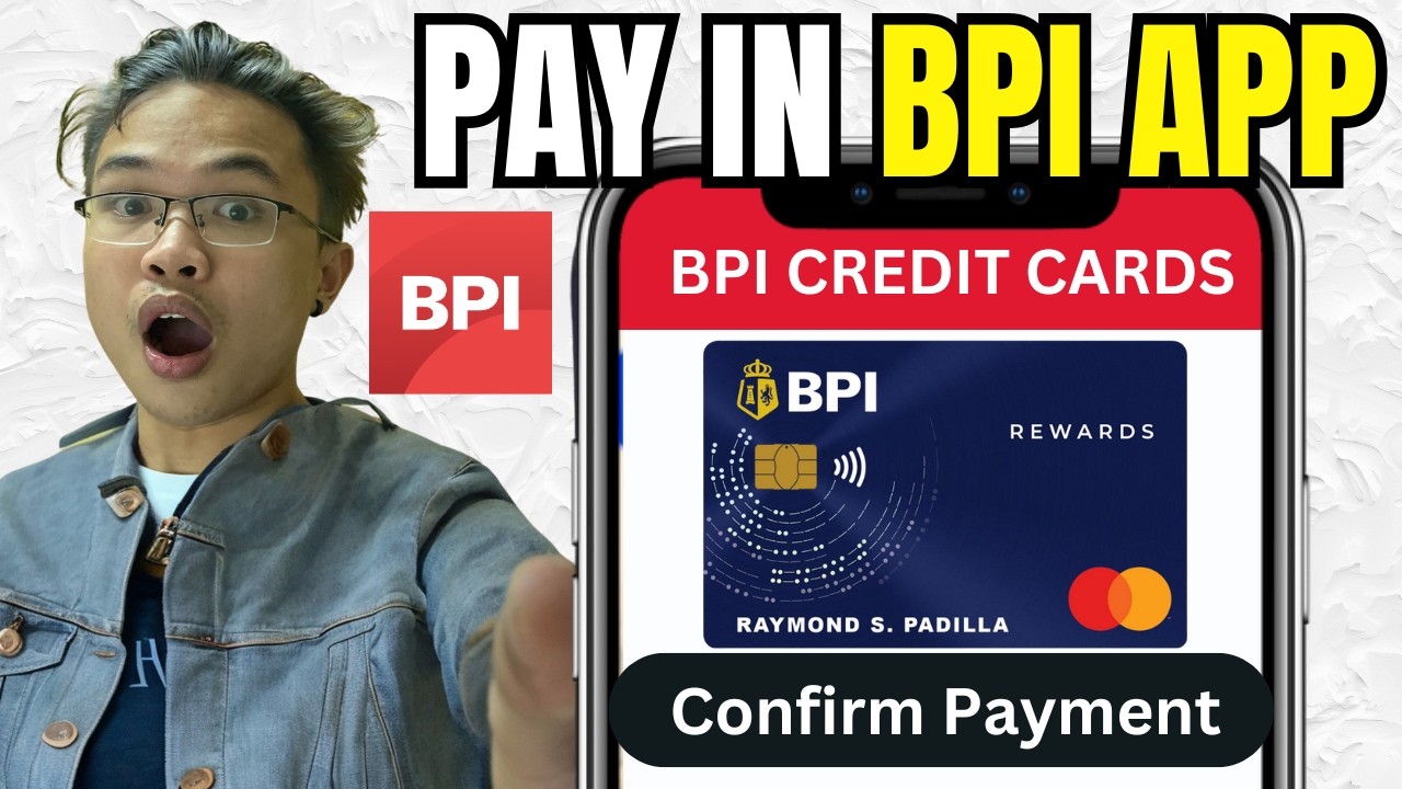 How to Pay BPI Credit Card in BPI Mobile APP? - YouTube