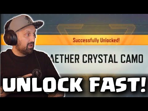 How to unlock AETHER CRYSTAL Camo FAST in COD Mobile Undead Siege - YouTube
