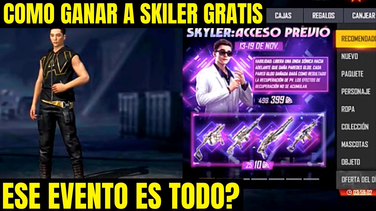COMO FUNCIONA EL ACCESO PREVIO DE SKILER / COMO GANAR A SKILER EN EL ...