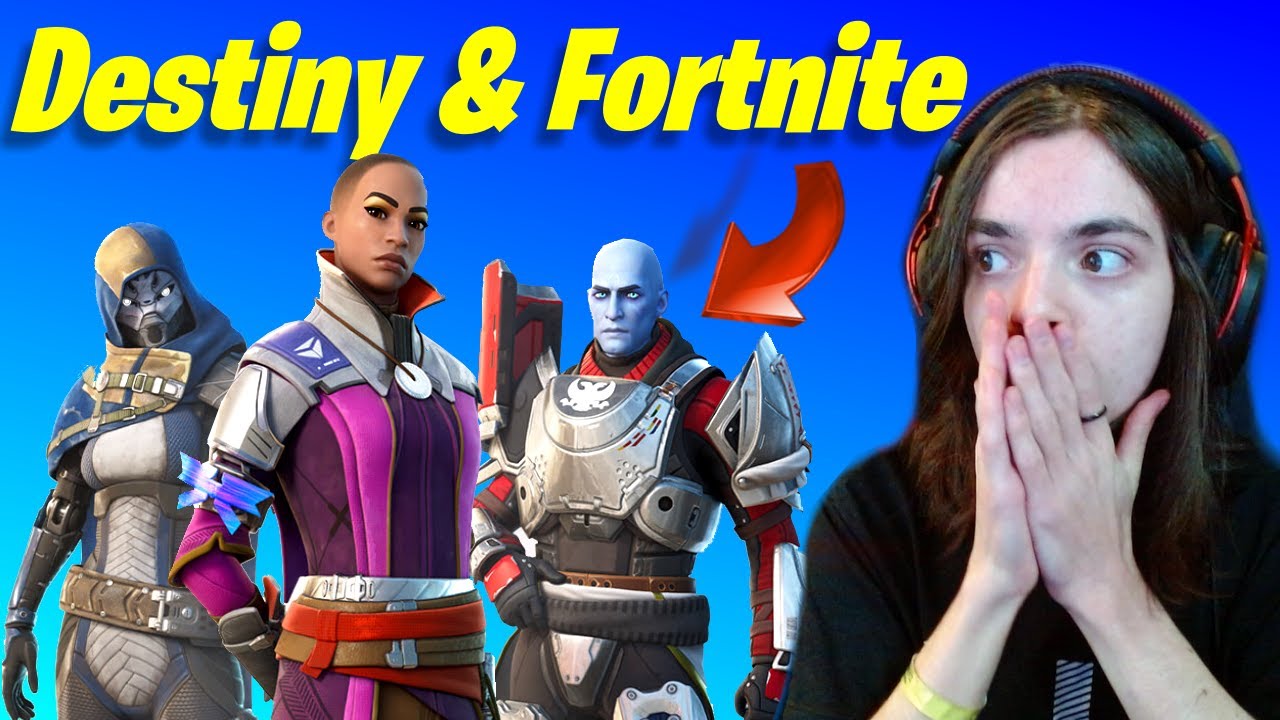 FORTNITE com DESTINY 2 - YouTube