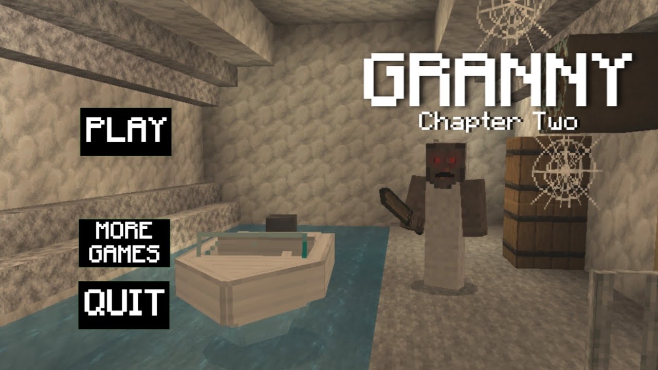 Granny 2: Granny Chapter Two Boat Escape Minecraft Gameplay (Granny ...