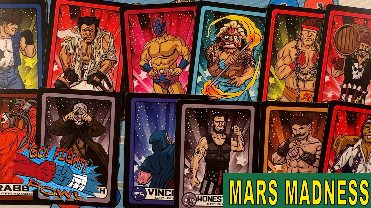 2024 Mars Madness Gameplay 70 | GO.FIGHT.POW! | Card & Dice Fighting ...