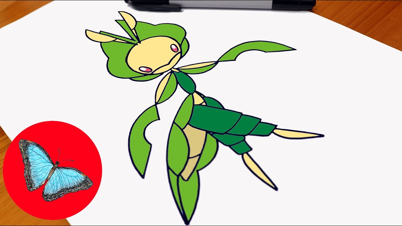 How To Draw Pokemon - Leavanny Easy Step by Step - YouTube