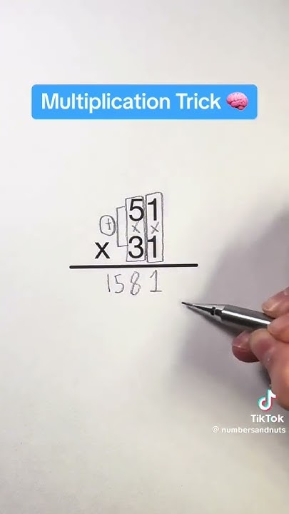 Multiplication Trick you should know - YouTube