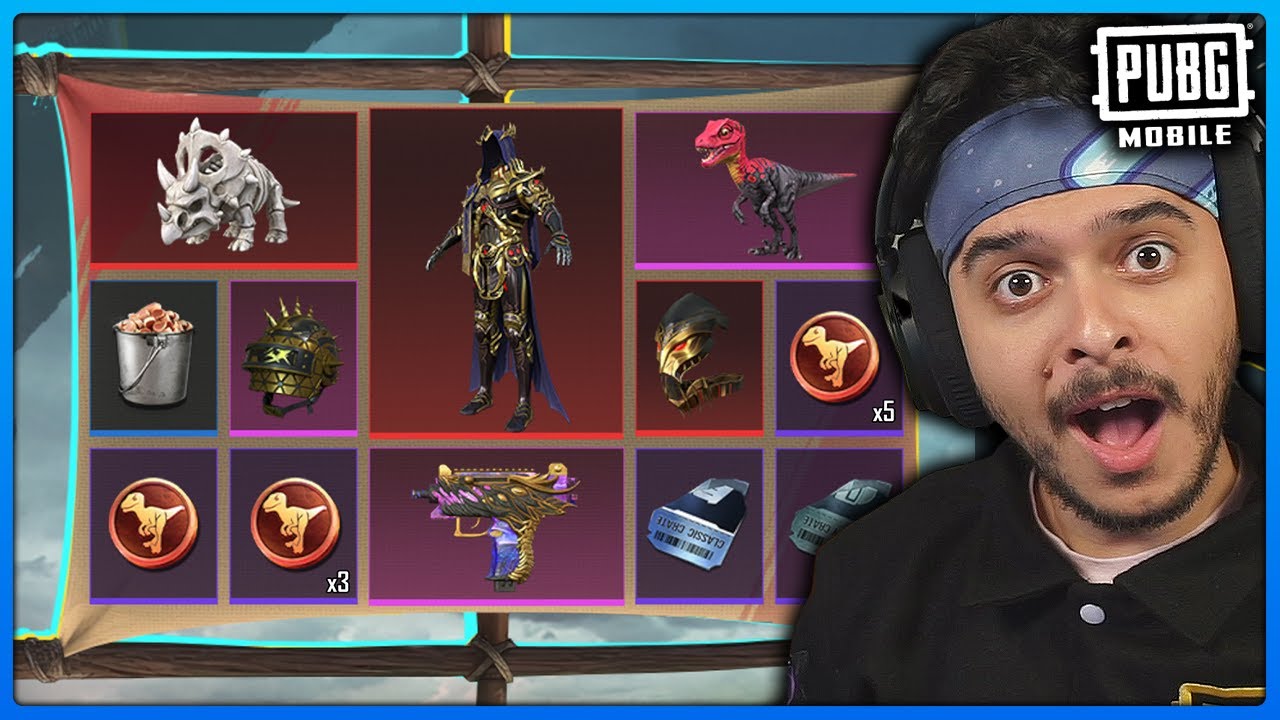 WE HAVE DINOSAUR PETS NOW! Lucky Draw Opening🔥PUBG MOBILE LIVE🔥 - YouTube