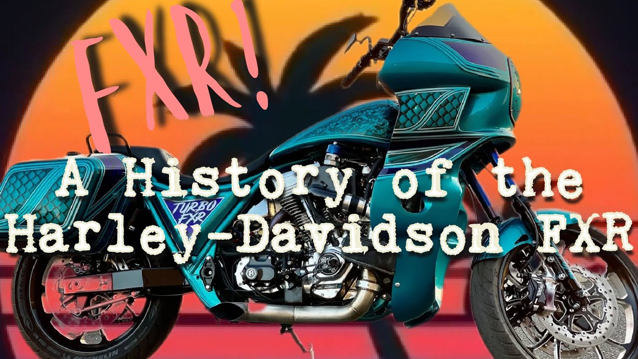 Learning about the History of Harley-Davidsons FXR motorcycle - YouTube