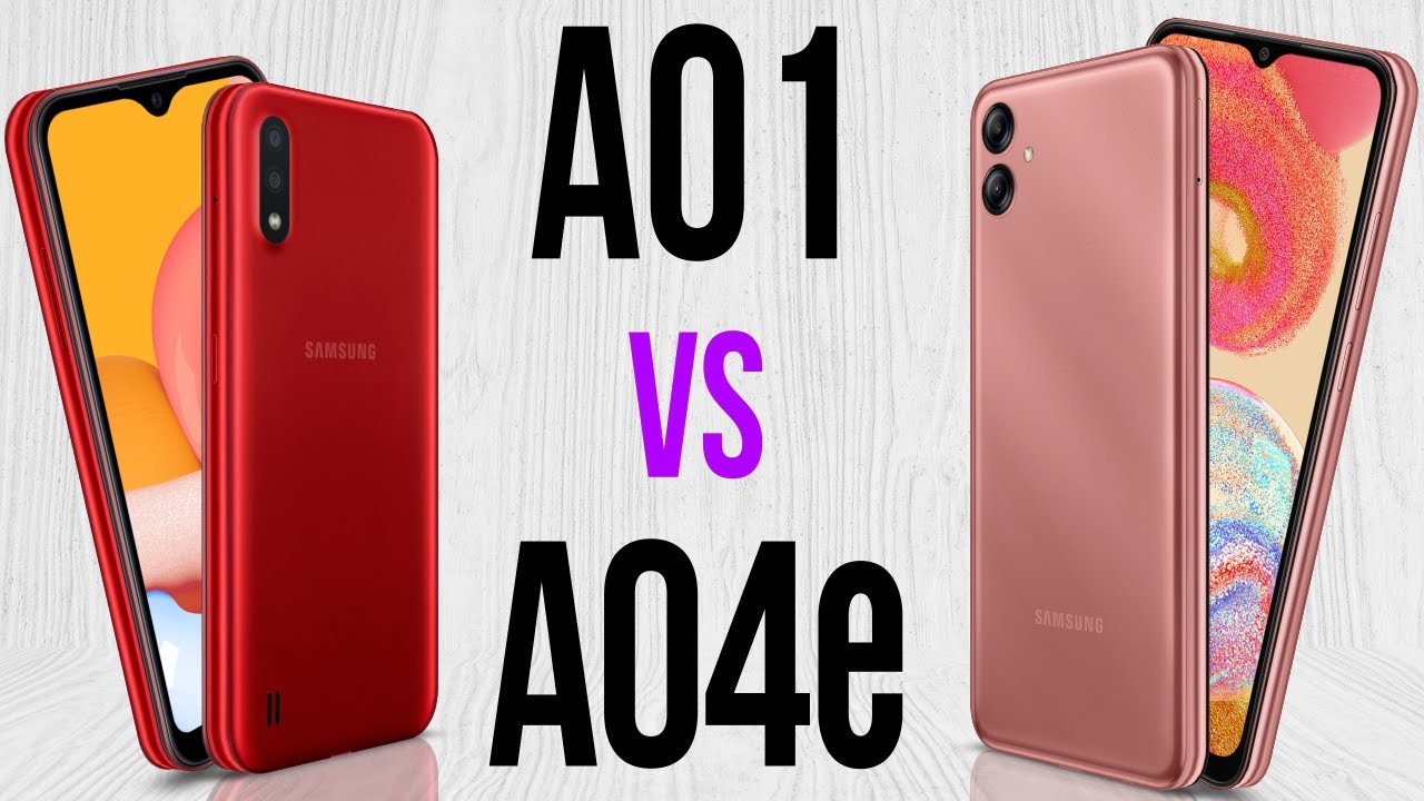 A01 vs A04e (Comparativo & Preços) - YouTube