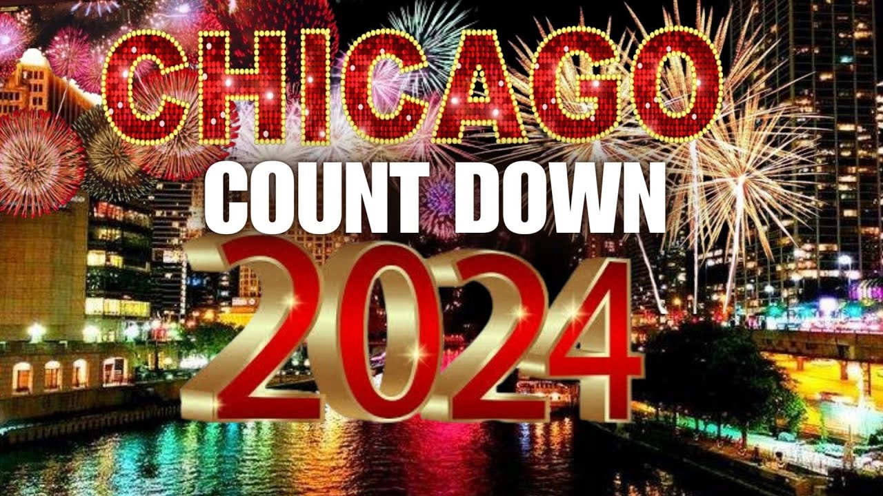 CHICAGO NEW YEARS COUNTDOWN 2024#chicago#newyearscountdown2024#USA# ...
