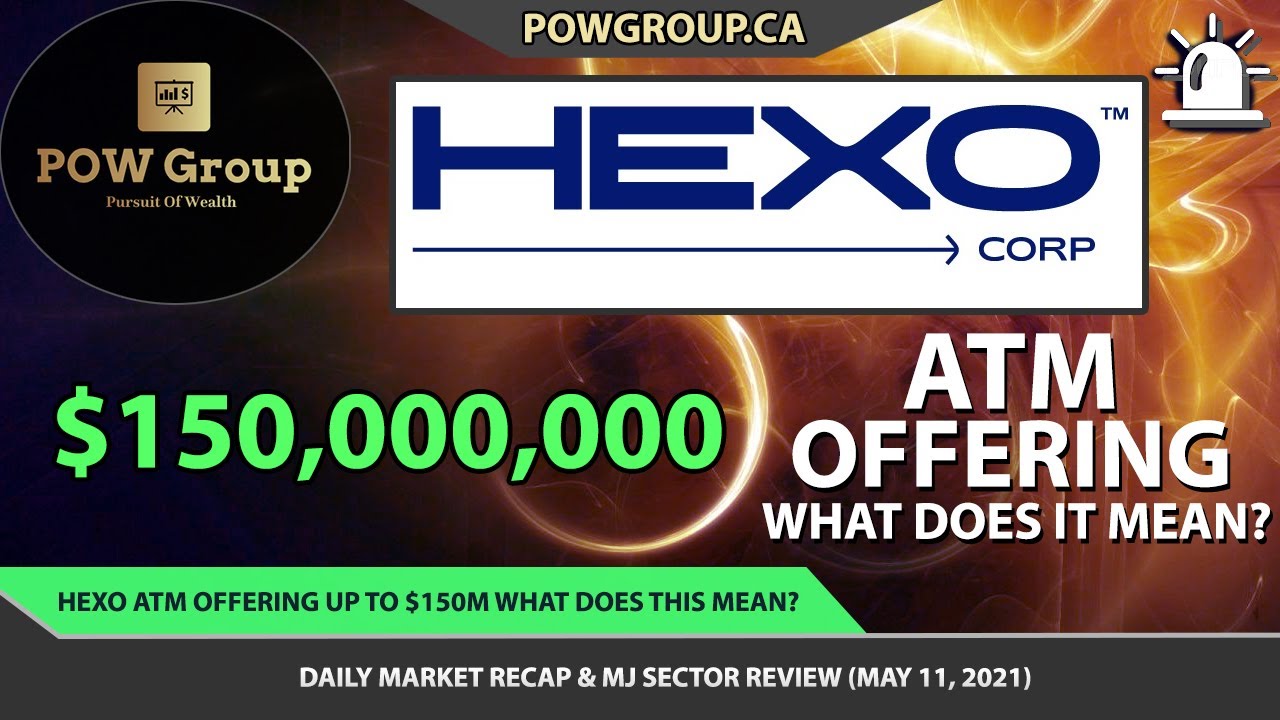 HEXO Announces 150M ATM Offering What Does This Mean For The Stock hexo-announces-150m-atm-offering-what-does-this-mean-for-the-stock
