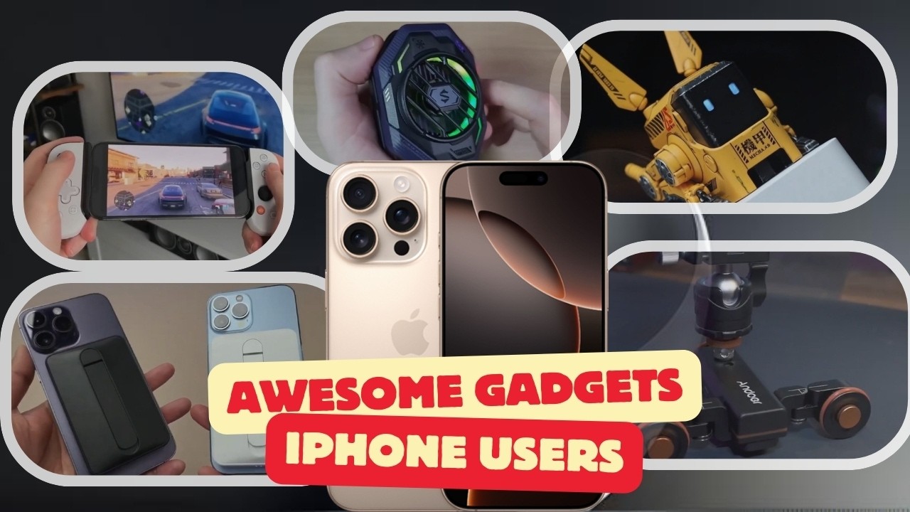 Top 10 essential gadgets for Iphone Users🔥 - YouTube