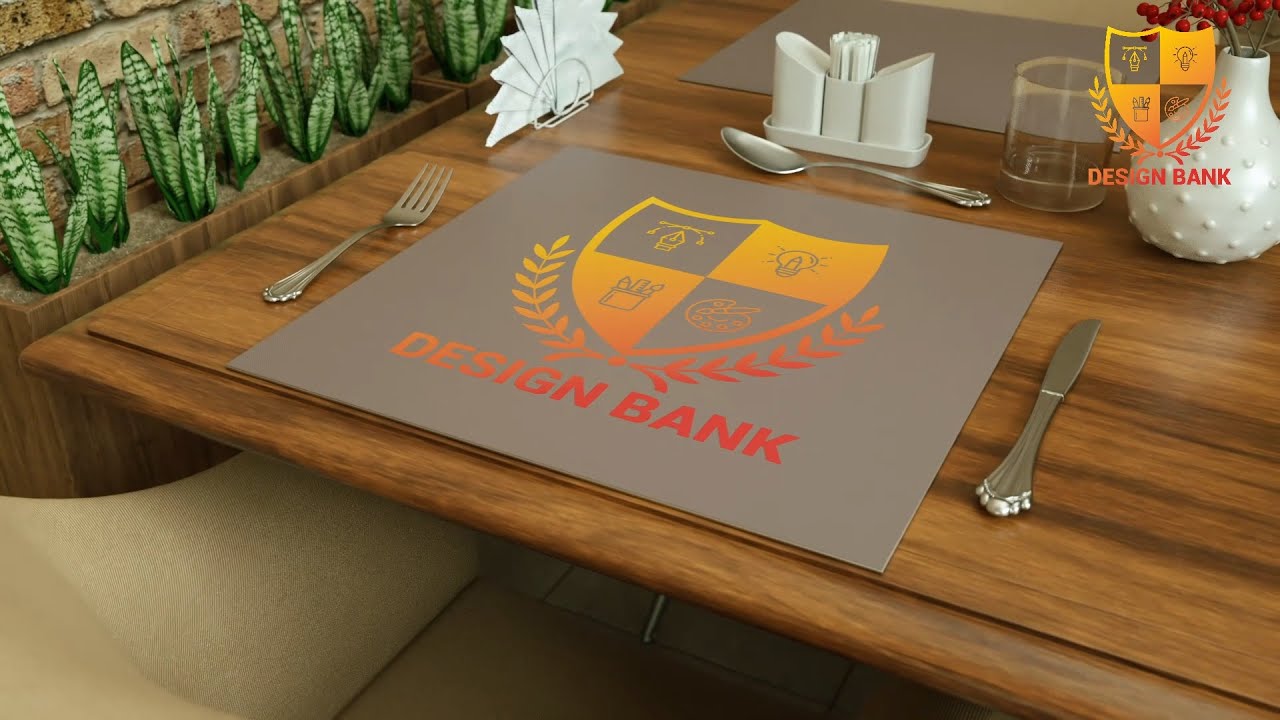 ID #1294 - Restaurant Logo Animation Intro Reveal - Design Bank Logo ...