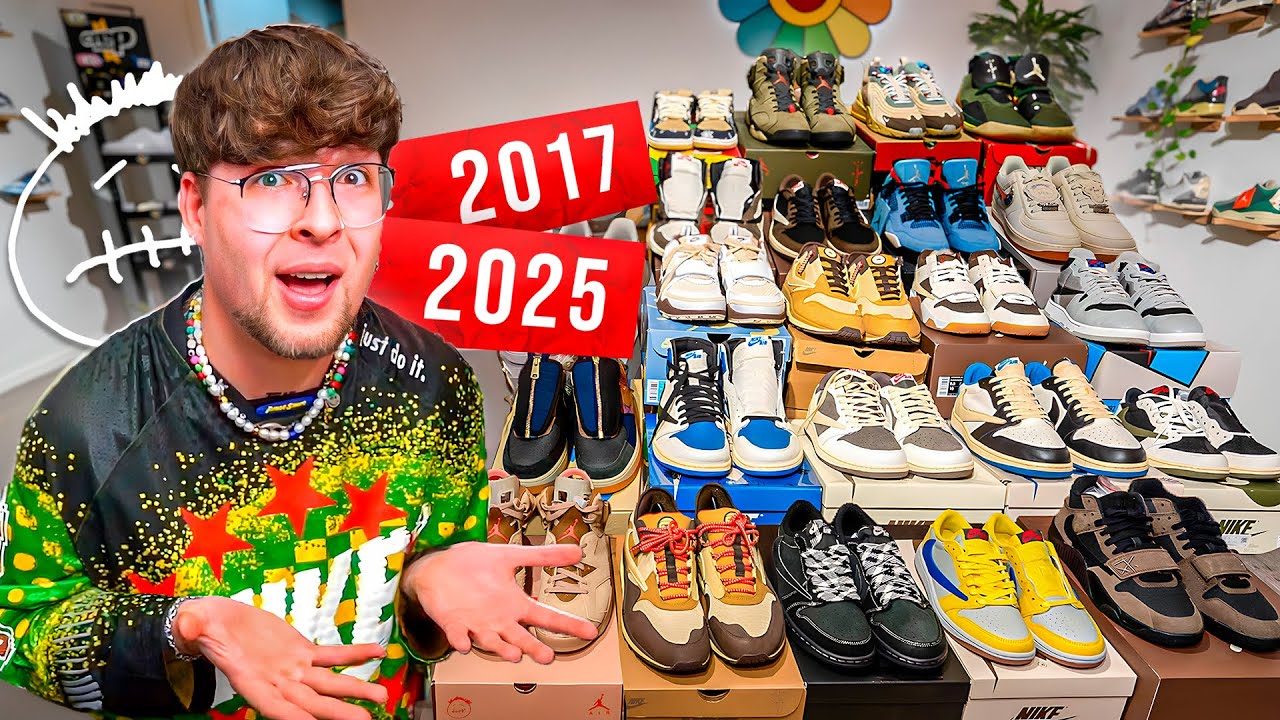 CONSEGUÍ TODAS las ZAPATILLAS de TRAVIS SCOTT DESDE 2017 HASTA 2025 ...