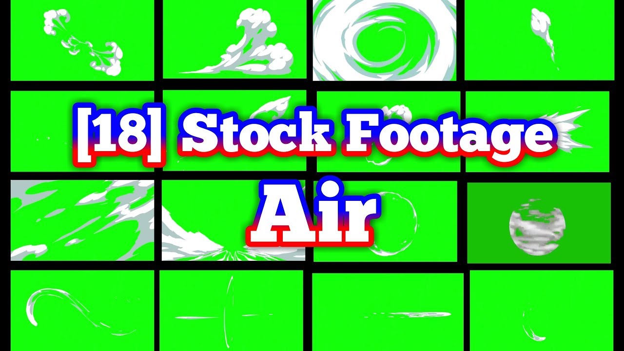 [18] mentahan video green screen efek angin - YouTube