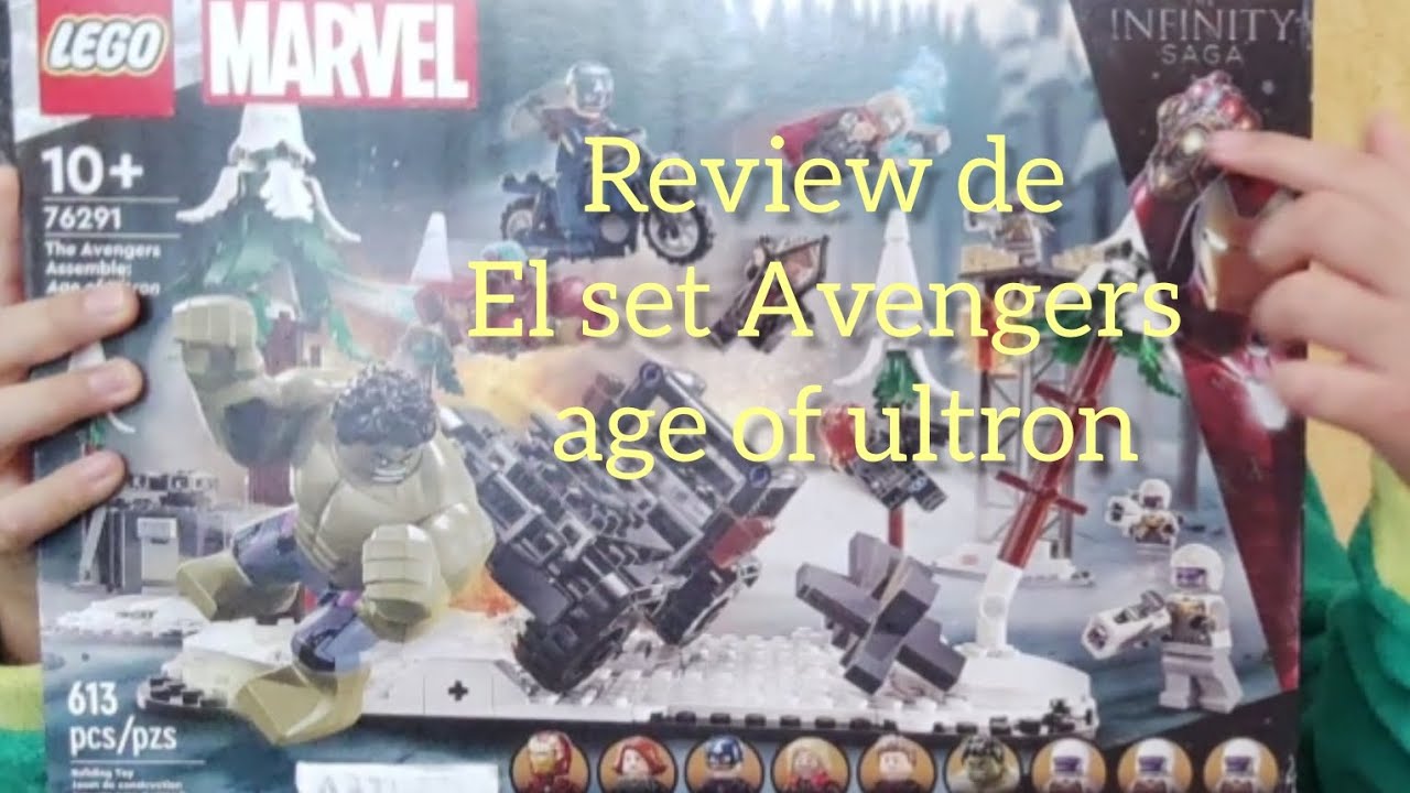 review de LEGO de la del ataque a la base hydra Avengers age of Ultron ...