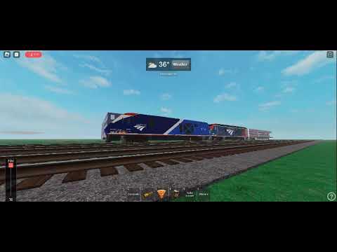 ROBLOX Railfanning at Riverside, IL S20E14: Amtrak Southwest Chief - YouTube