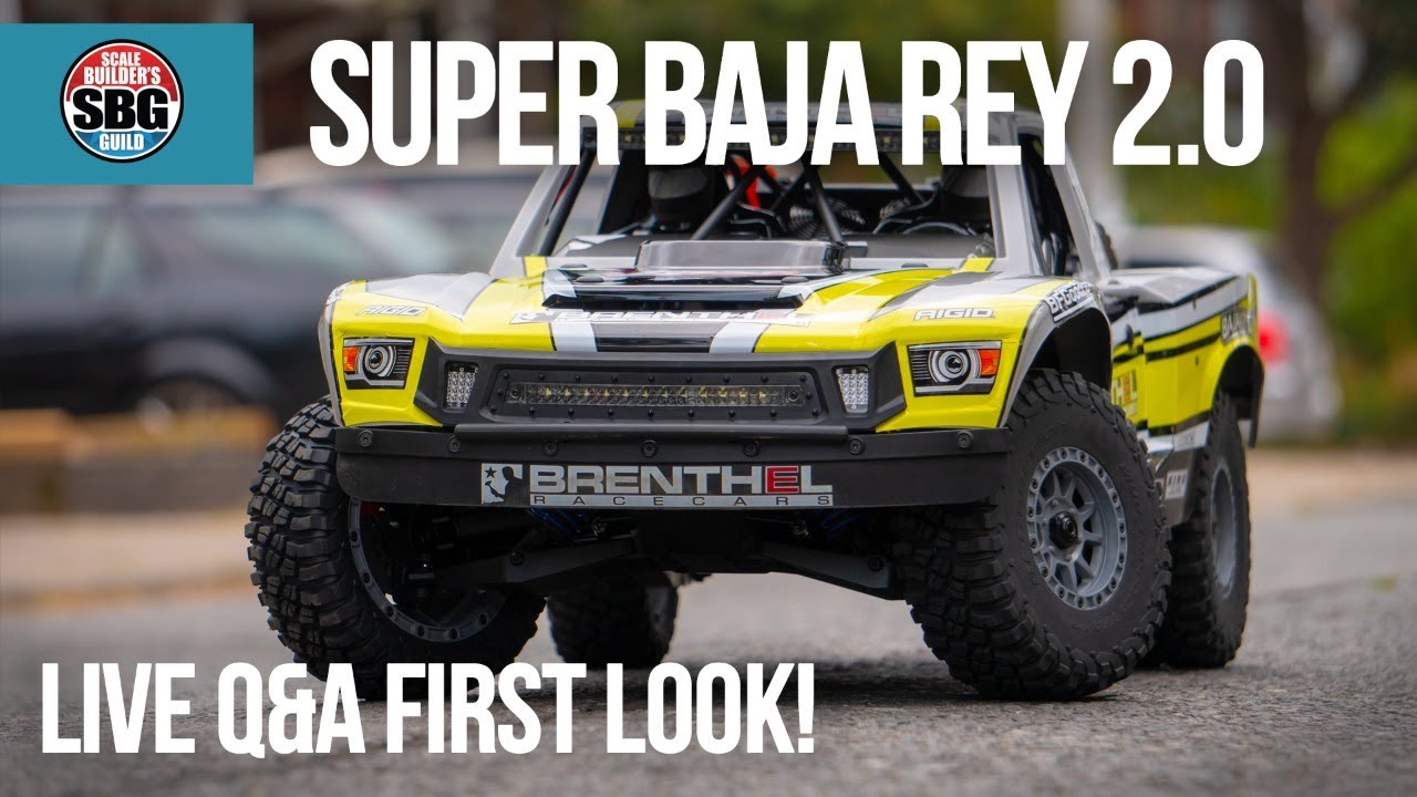 Losi Super Baja Rey 2.0 LIVE Q&A First Look! - YouTube