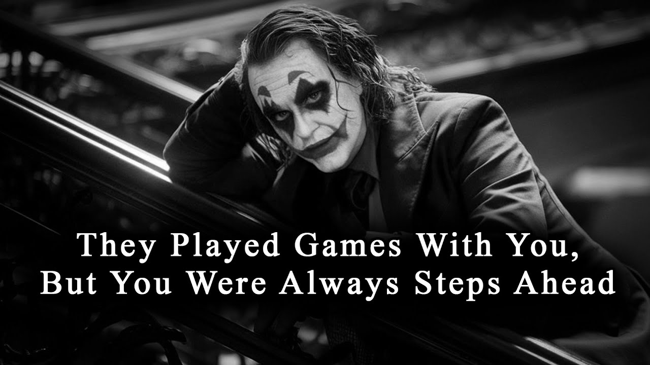 They Played Games With You, But You Were ALWAYS Steps AHEAD - JOKER ...