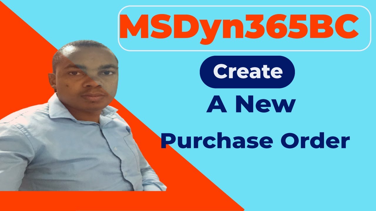 Create a purchase order & a purchase invoice in Microsoft Dynamics 365 ...