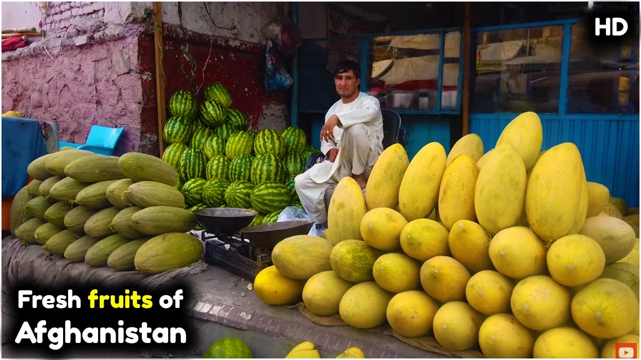 fresh fruit of Afghanistan | Road side fruit seller | Jalalabad | HD ...