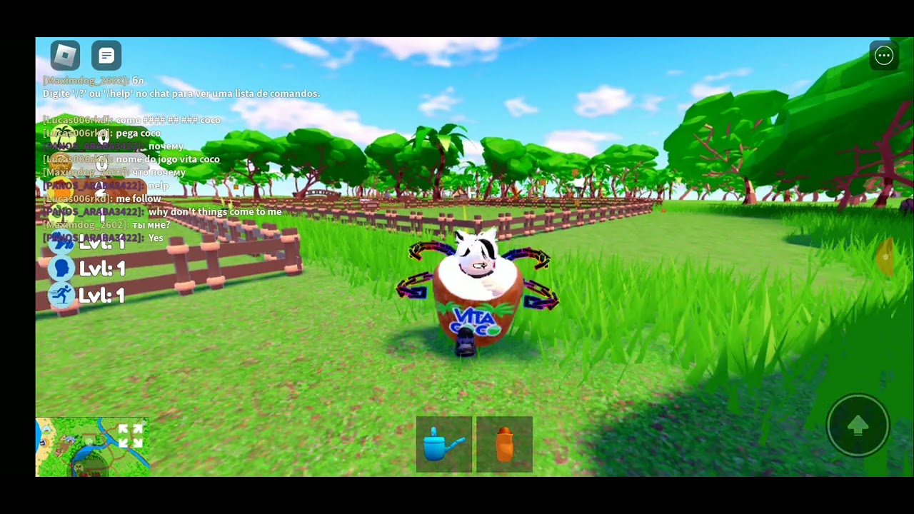 como pega a roupa de coco nome do jogo (vita coco). - YouTube