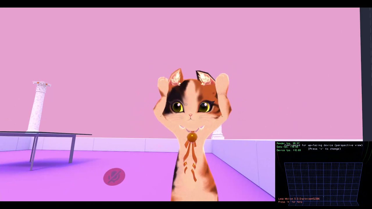 VRChat. Leap Motion extension mod. - YouTube