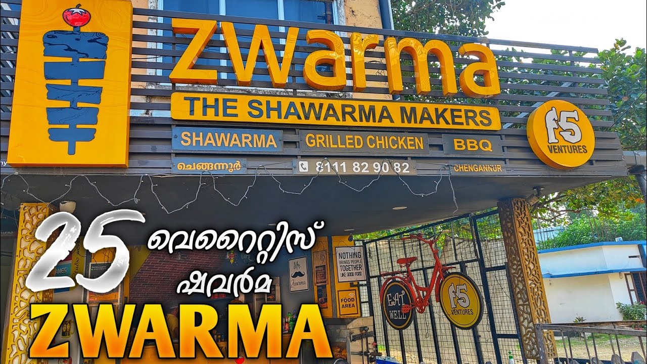 25 Varieties of SHAWARMA with ZWARMA | Biriyani Shawarma | Sweet Chilly ...