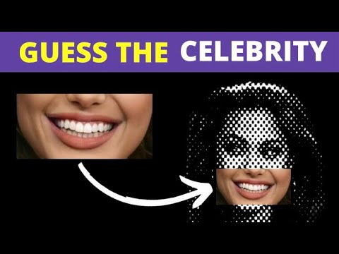 Can You Guess these 10 Celeb Smiles? - YouTube