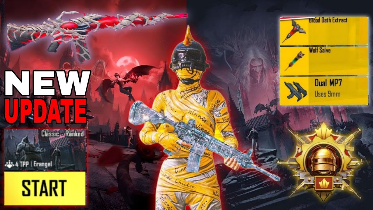 Wow!😍 NEW BEST LOOT GAMEPLAY in BLOODMOON AWAKENING MODE 🥵 Pubg Mobile ...