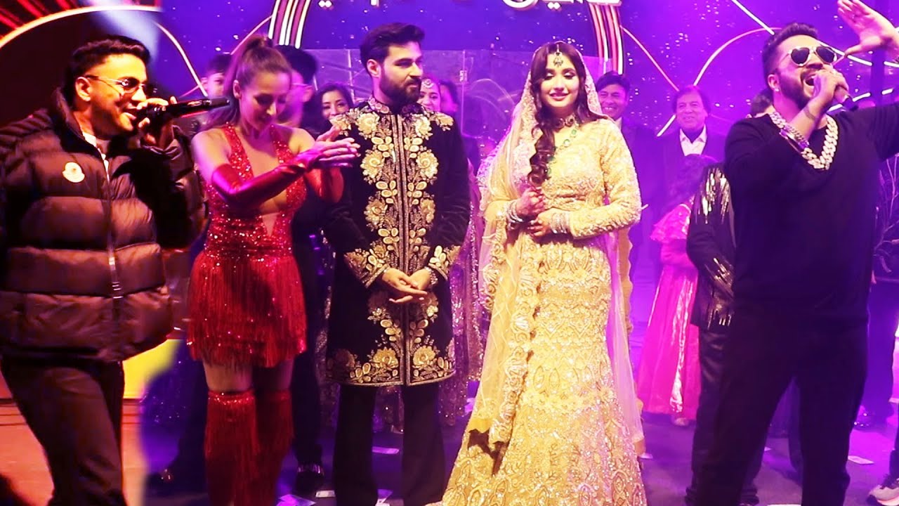 Mika Singh And Raftaar's Singing Performance At Sufi Singer Bismil ...