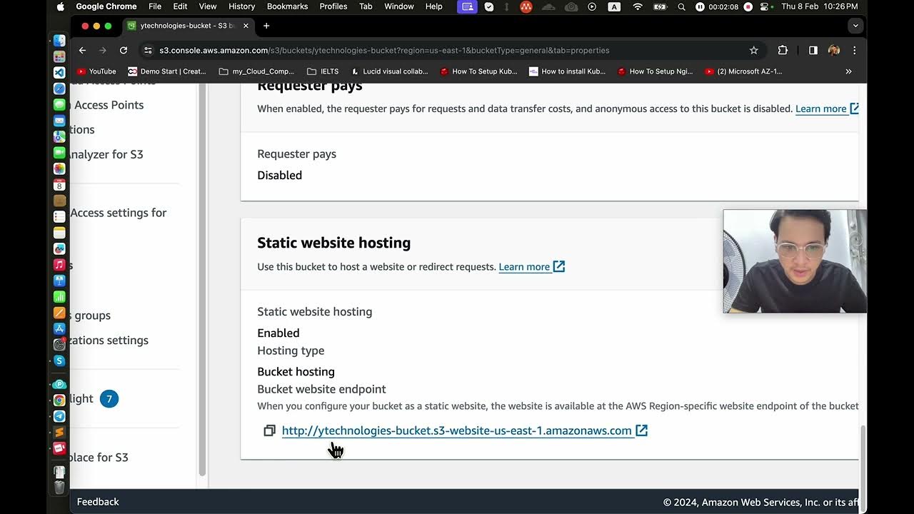 AWS S3 Part - 05 (AWS S3 Static Web Hosting) - YouTube