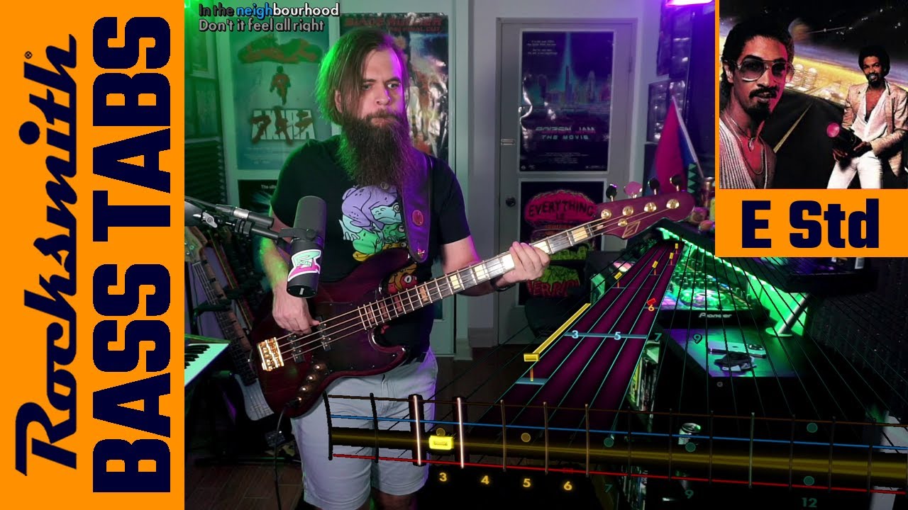 The Brothers Johnson－Stomp!｜Rocksmith Bass Tabs [E Std] - YouTube