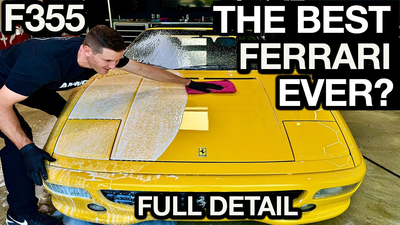 First Wash Ferrari 355 GTS: Detailing The Best Ferrari Ever?! - YouTube