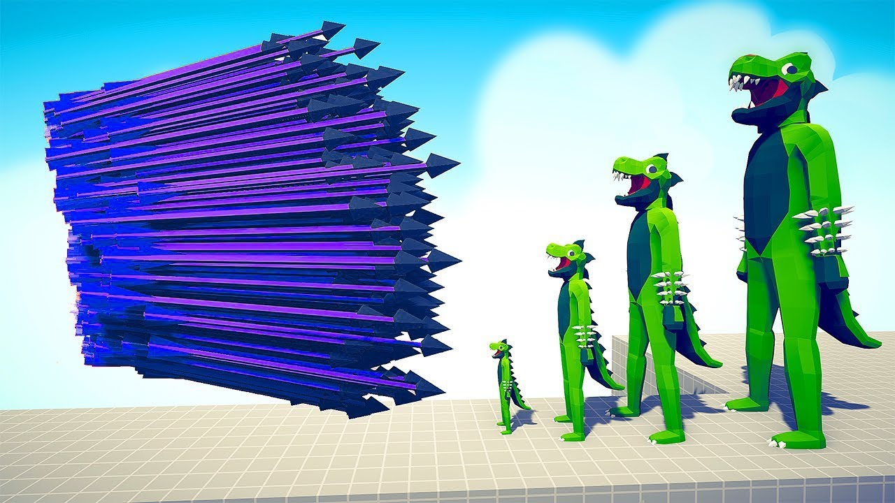 T-REX ARMY vs EVERY GOD - Totally Accurate Battle Simulator TABS - YouTube