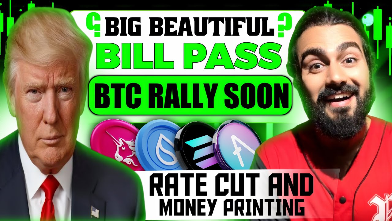 🔥 Big Beautiful Bill pass Next Rate cut 📉 Bullish Sign 🚀 #eth Whales 🐳 ...