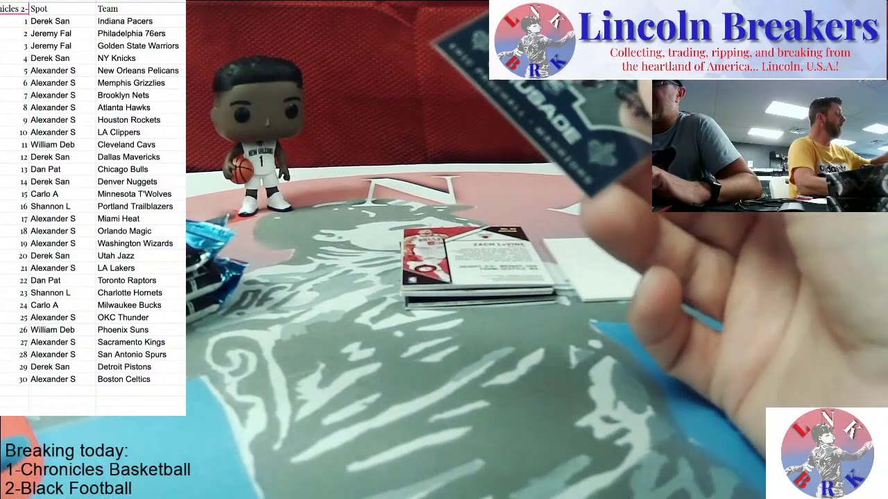Lincoln Breakers Live Break 8/29/20 Uploaded - YouTube