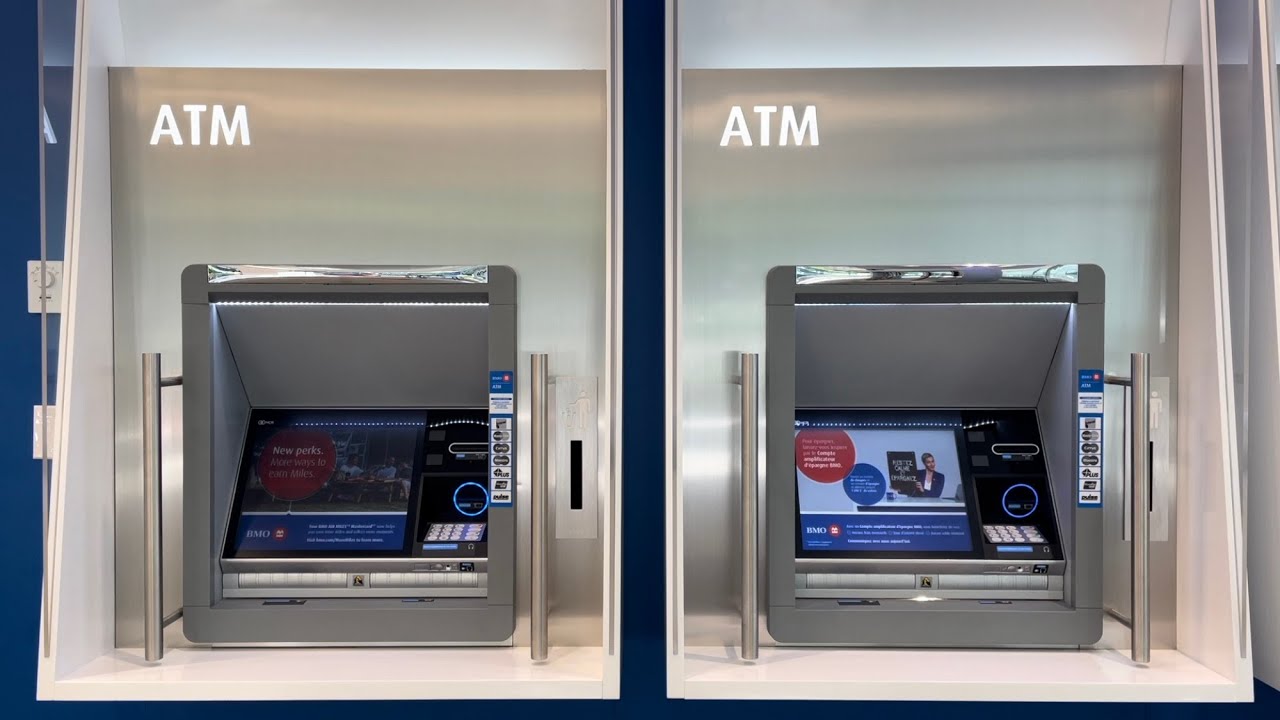 Changing your PIN at a BMO Bank of Montreal ATM @ BMO Station Square ...