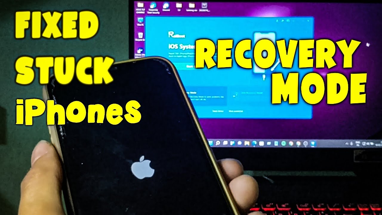 The Most Effective Way To Fix iPhone Stuck on Apple logo! Exit Recovery ...