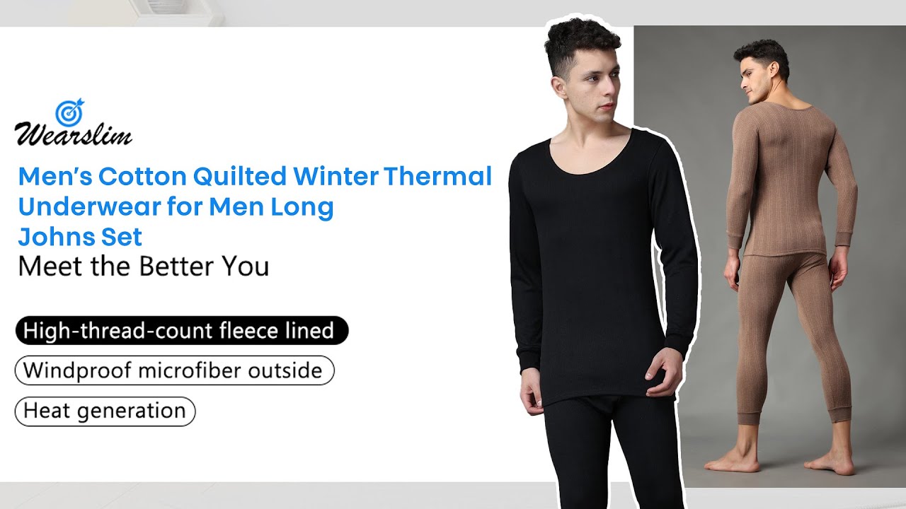 Wearslim® Winter Warmer Thermal Vest for Men Ultra Soft Round Neck ...