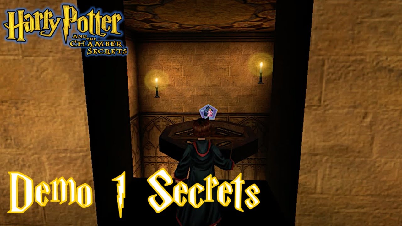 Harry Potter and the Chamber of Secrets (PC): Demo 1 Secrets - YouTube