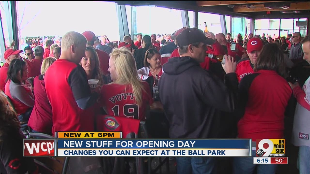 Reds Opening Day 2016: What's new this year - YouTube