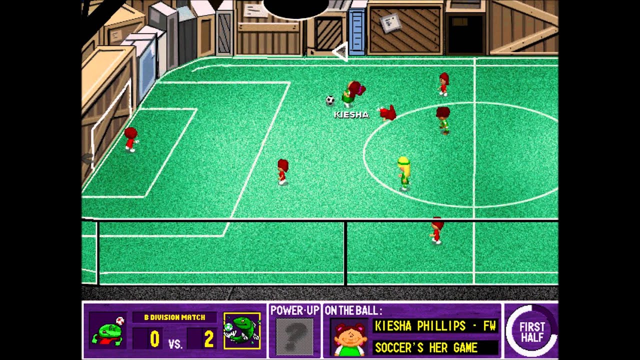 Backyard Soccer League (PC) Tournament Game #1: Welcome Fishies - YouTube