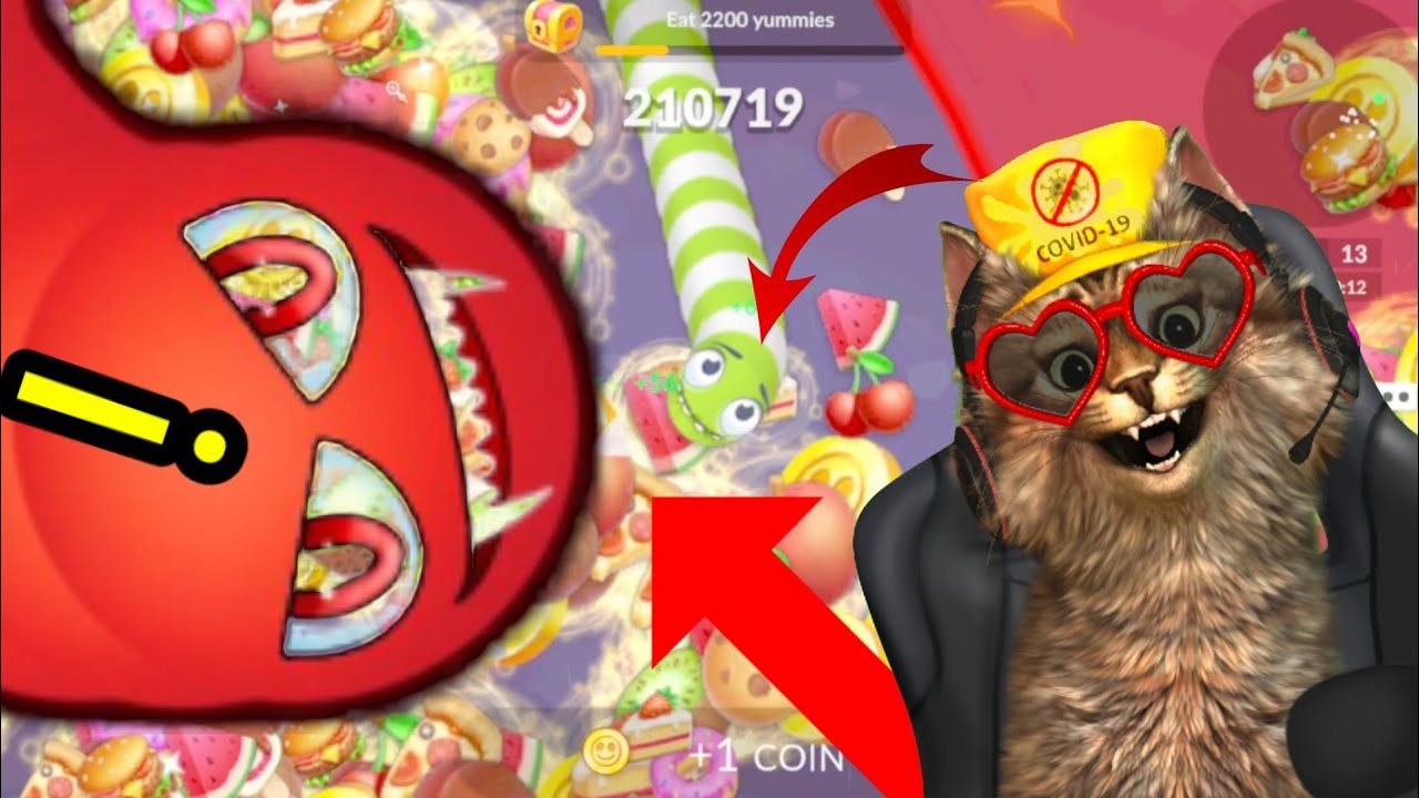 Cacing Besar Alaska Worms Zone | Kucing Gaming - YouTube