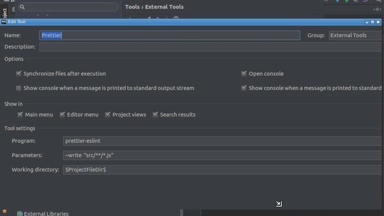 Prettier для WebStorm - YouTube