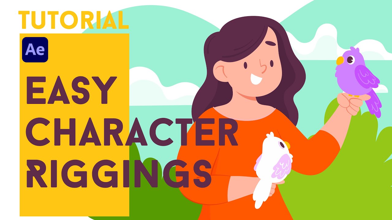 character rigging with duik bassel | After Effects - YouTube