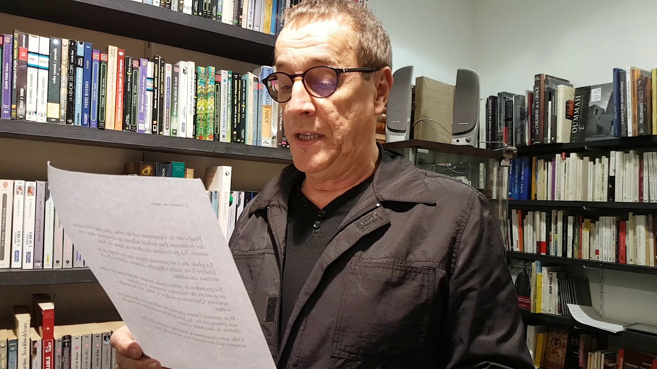 Marc Tison lit "l'inventaire des horizons" - YouTube