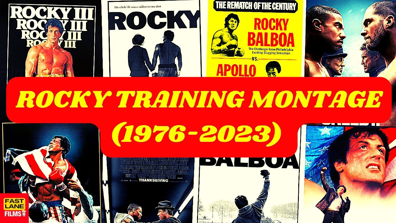 ROCKY TO CREED 3 EPIC TRAINING MONTAGE || 1976 - 2023 - YouTube