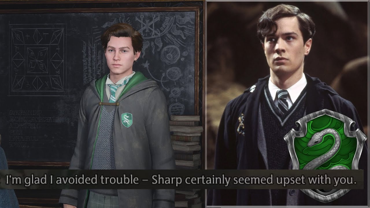 Hogwarts Legacy: Tom Riddle is the PERFECT Student and ROLE MODEL - YouTube