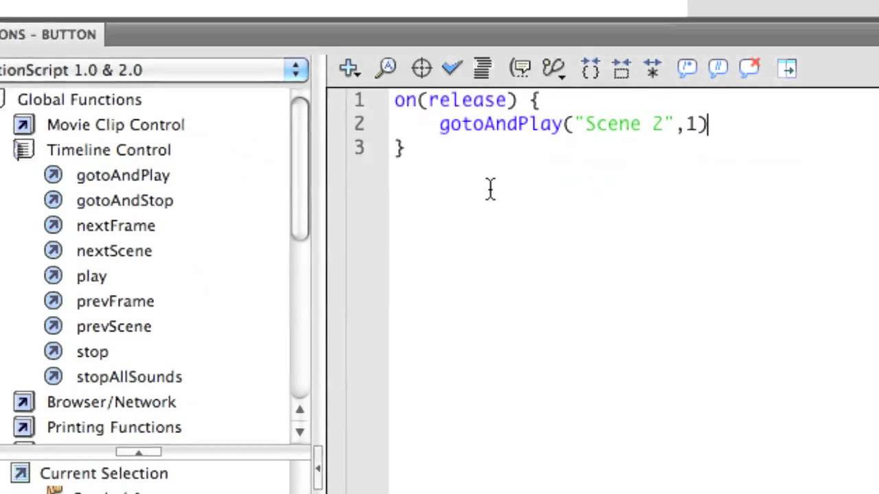 Tutorial Adobe Flash - Scene Linking - YouTube