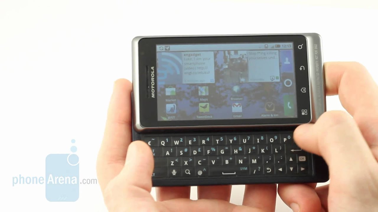 Motorola MILESTONE 2 Review - YouTube